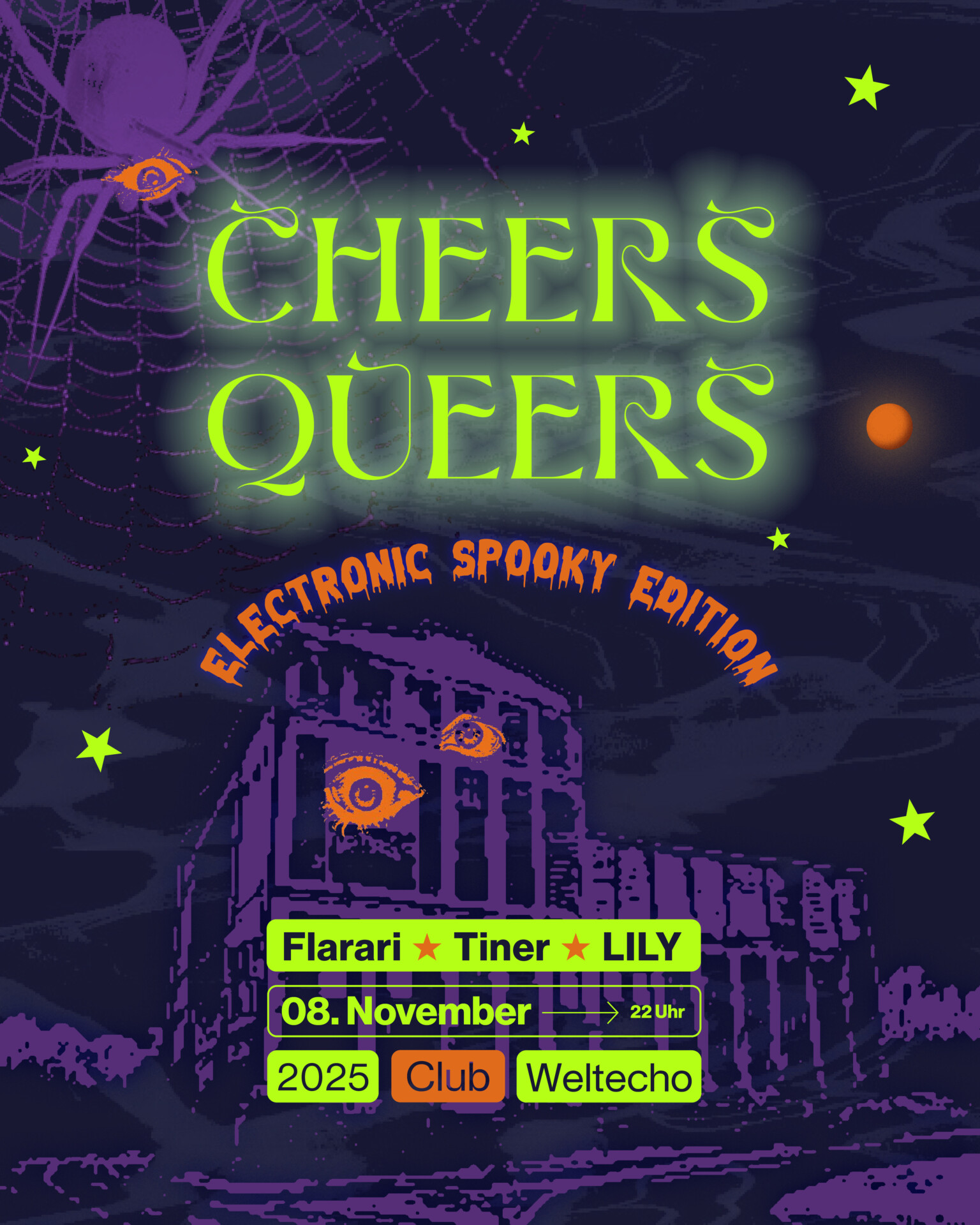 Cheers Queers – electronic spooky edition | Weltecho